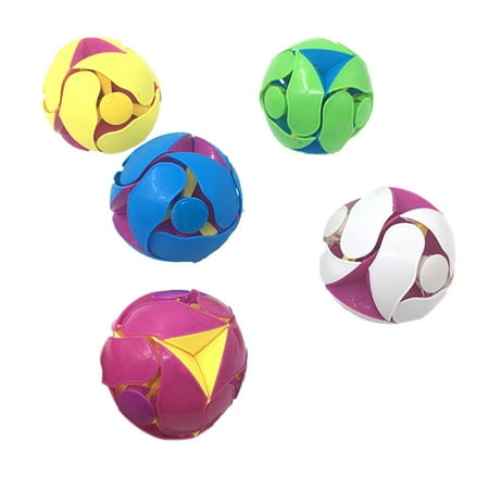 Magic Two-color Throw Ball Color Changing Decompression Puzzle Hand ...