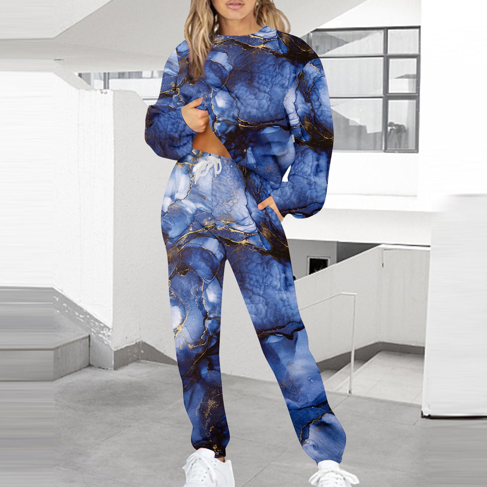 Azrian Pants for Women 2023, Womens Plus Activewear suit Sets Fashion ...