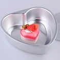 Aluminum Heart Shaped Cake Pan Chocolate Baking 3 5 6 8 10In For ...