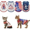 California Costumes Patriotic Uncle Sam Jacket & Hat Dog Apparel, Red ...