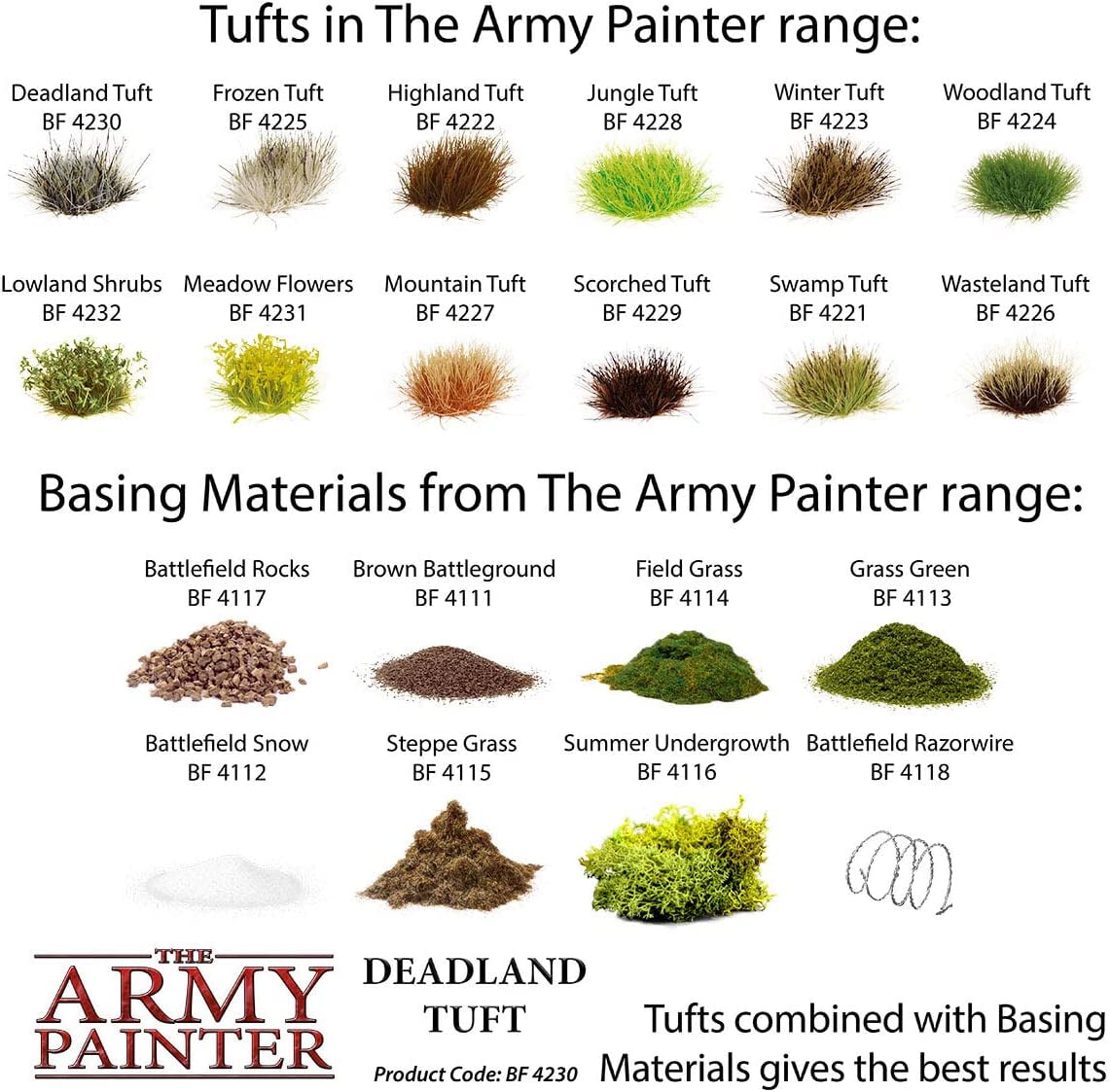 Buy The Army Painter Tufts - Battlefield Tufts: Mountain Tuft, 77 Pcs ...