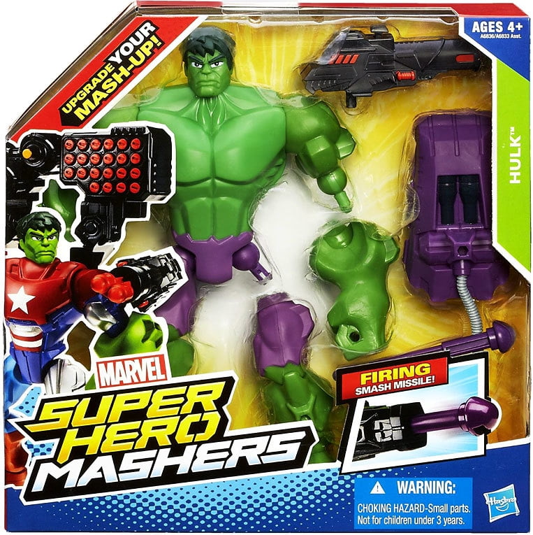 Marvel Super Hero Mashers Battle Upgrade Hulk Action Figure - Walmart.com