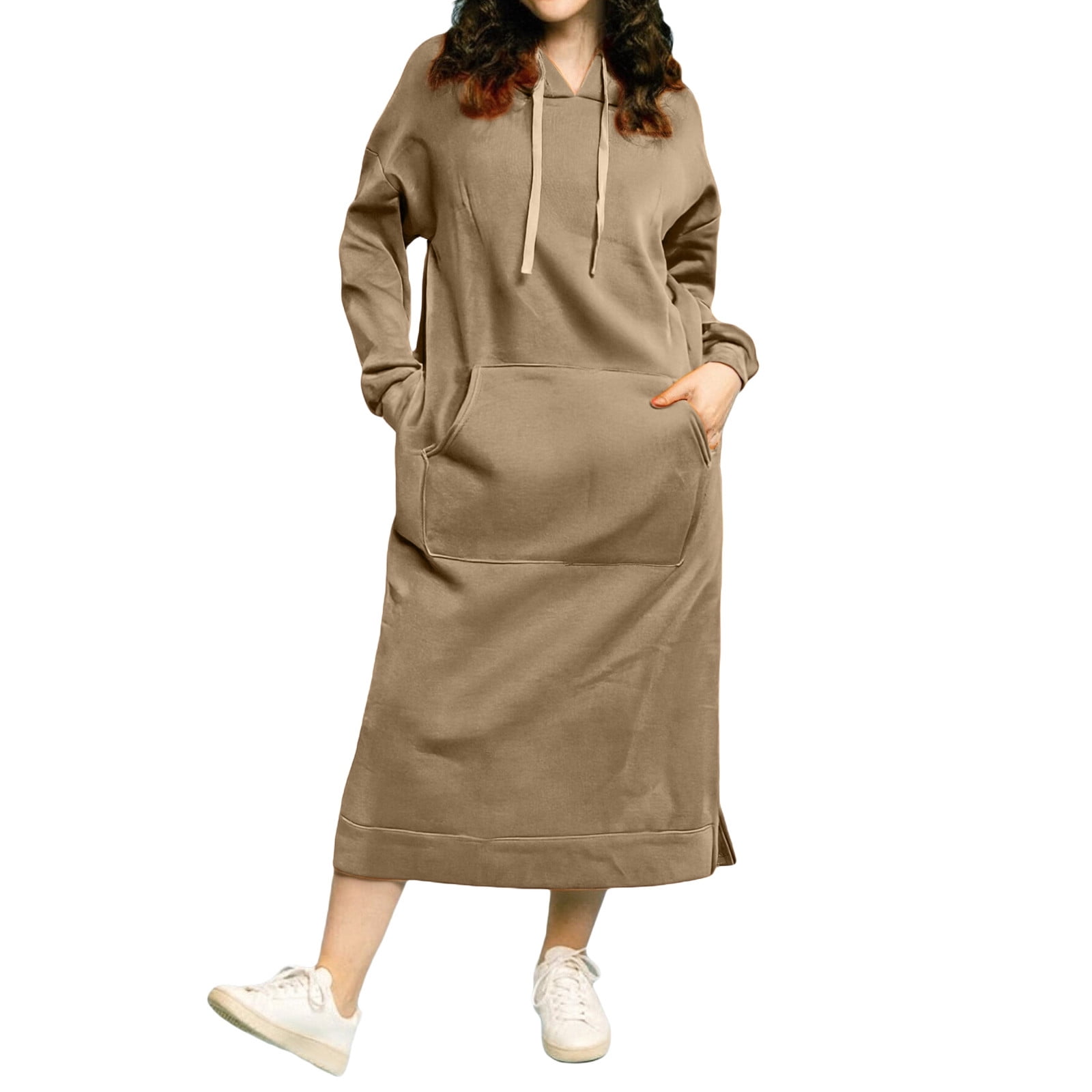 Click here for Chaochao Women Autumn Winter Loose Knit Hooded Swe... prices