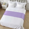 Bed Runner Lavender Purple Bedding Scarves Soft Decorative Bed Flag ...