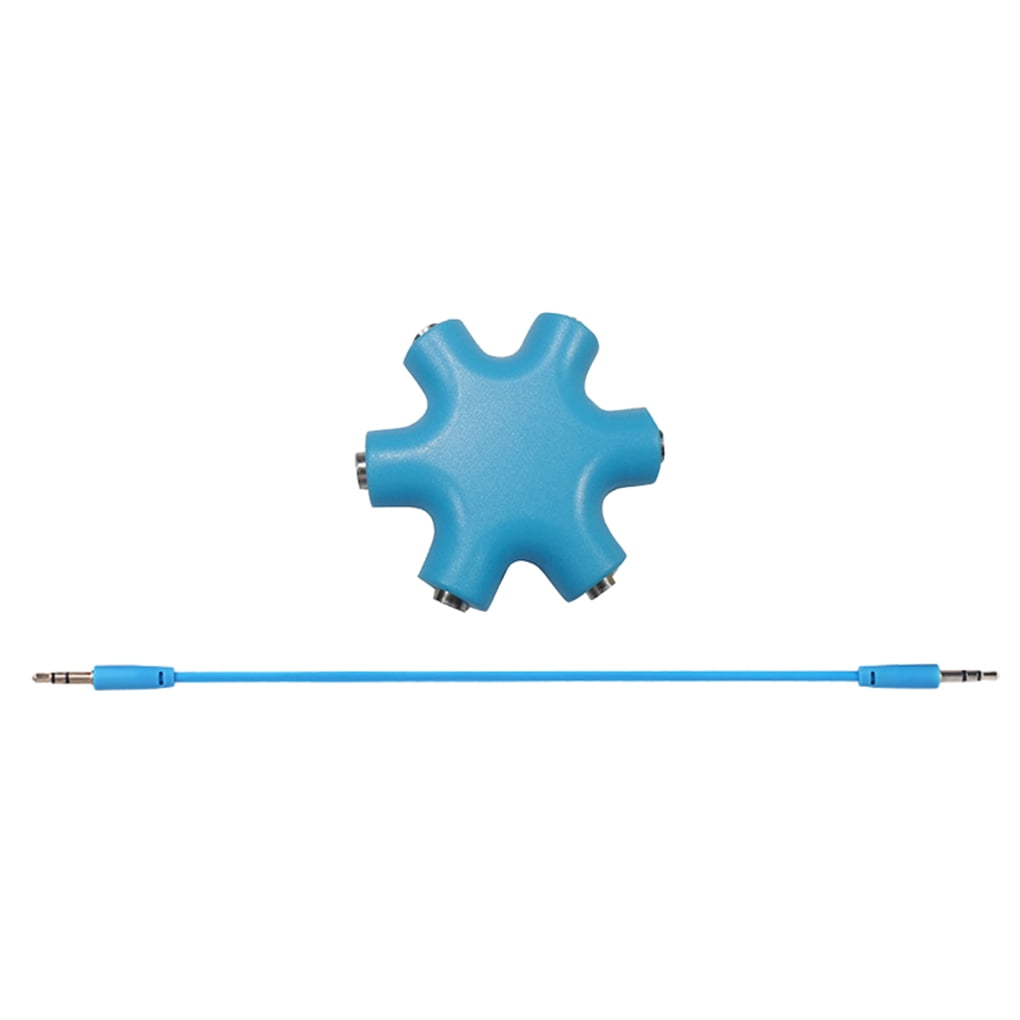 TureClos Audio Splitter 3.5mm Audio Adapter 1 to 5 Splitter Phone ...
