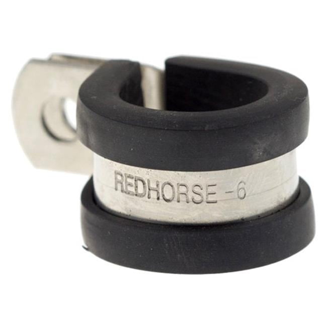 Red Horse Performance 06AN Cushioned Hose Clamp, 10 Piece - Walmart.com