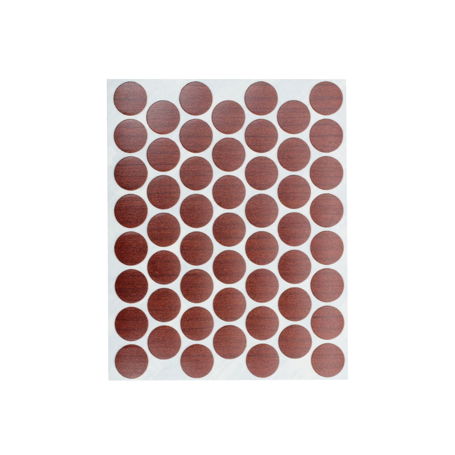 Fastcap 9/16" Self Adhesive Screw pvc Cap Covers Autumn Cherry, 53 Pack ...