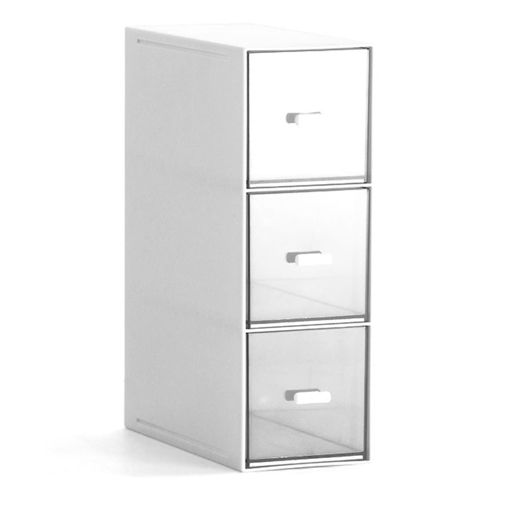 3 Pack Drawer Plastic Stackable Storage Drawer Bins Small Drawer Type