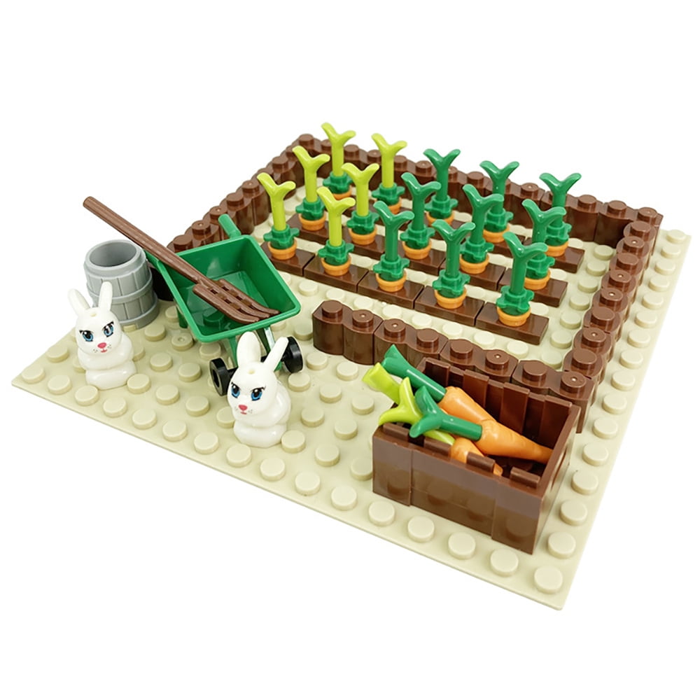 Assemble Your Own Farm Scene with Chicken Coop, Kennel & Carrot Floor ...