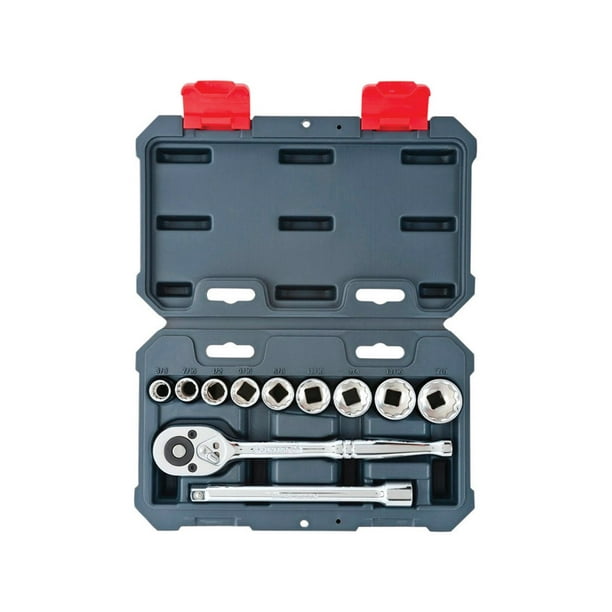 Crescent Assorted Sizes x 3/8 in. drive SAE 6 and 12 Point Socket ...