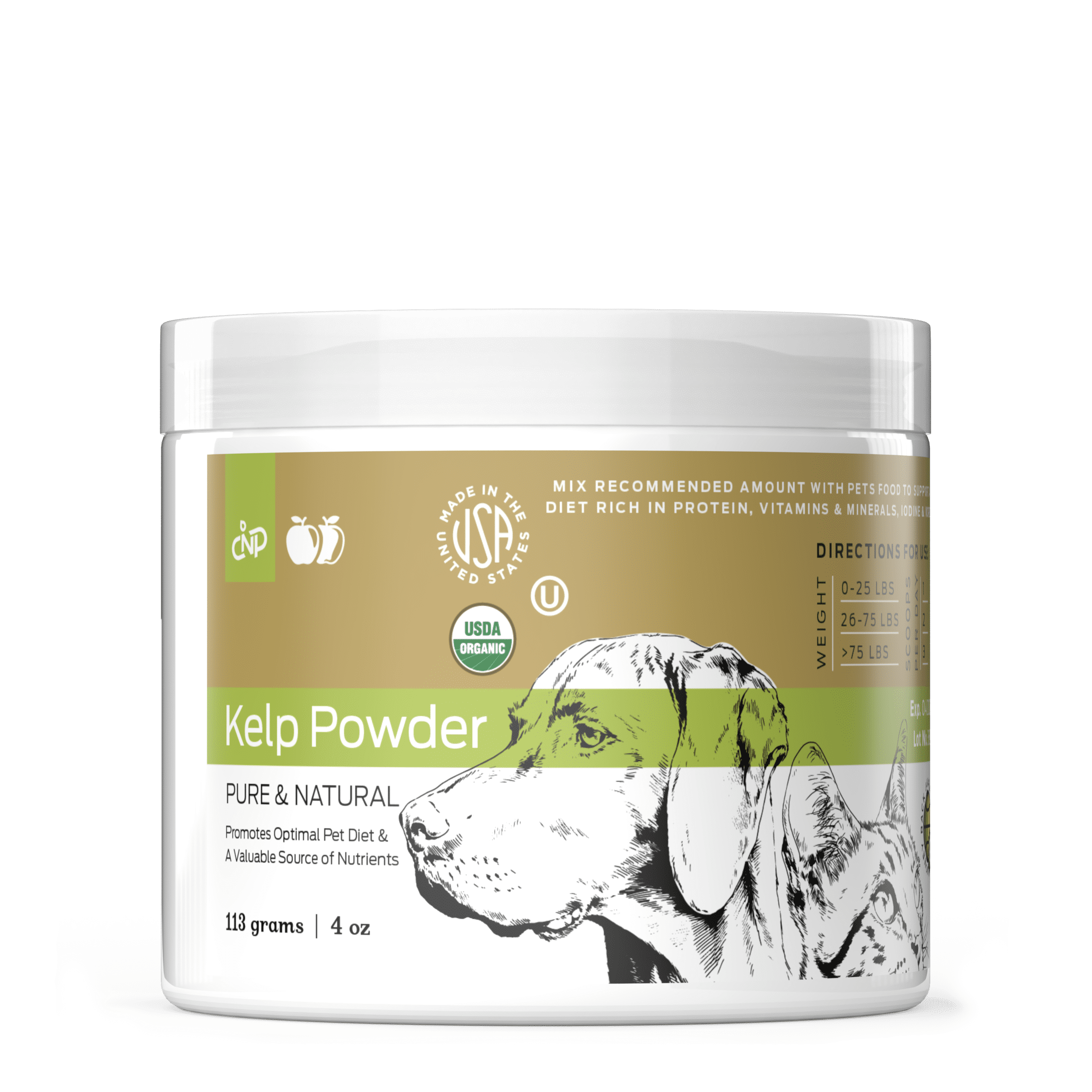 Organic Kelp Powder For Dogs Cats Pets 4oz Pet Supplement Organic Kelp Powder For Dogs Cats Pets 4oz Pet Supplement