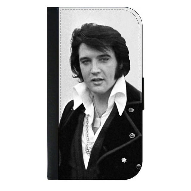 Elvis Presley - Wallet Style Cell Phone Case with 2 Card Slots and a ...