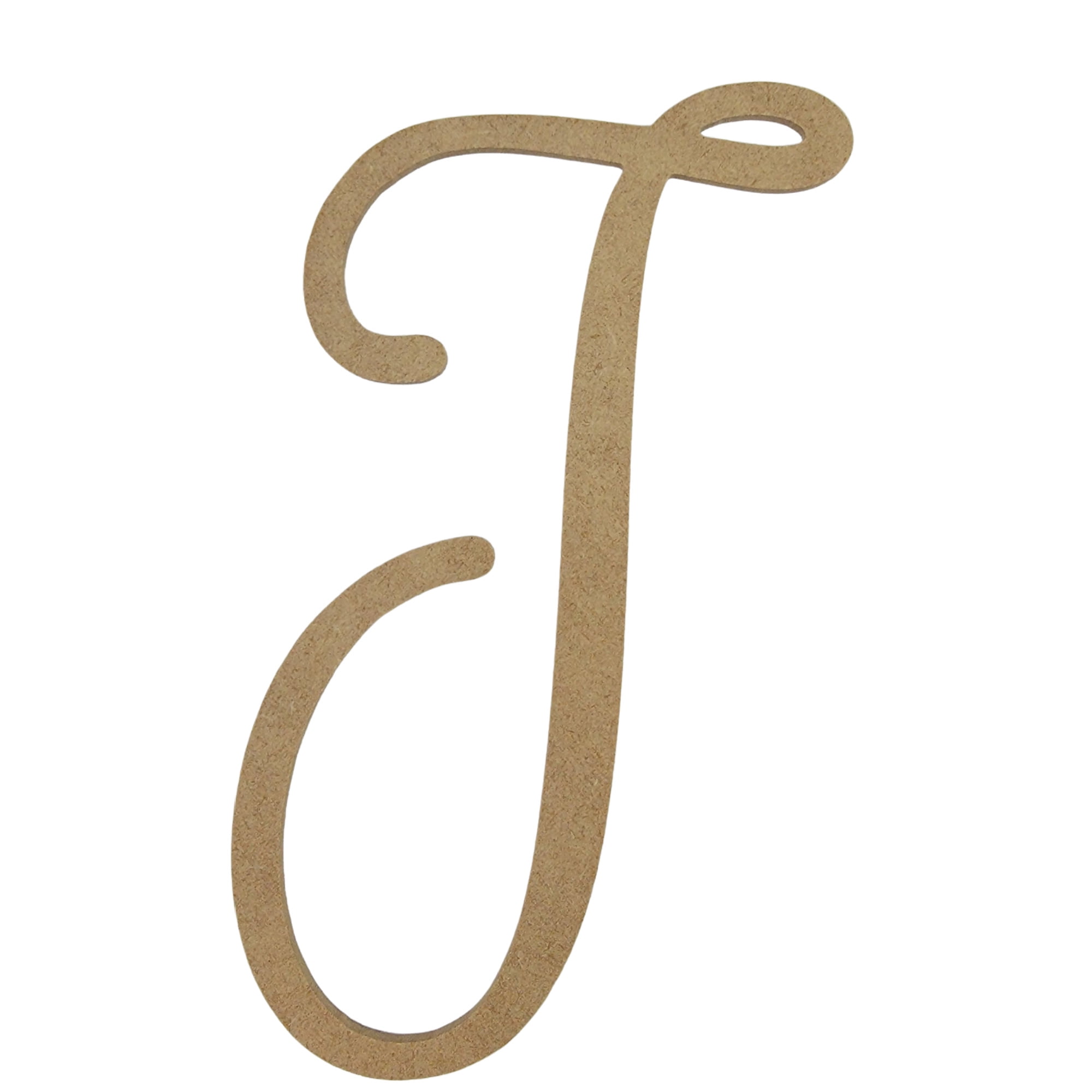 Wooden Letter Unfinished, Marcella Font, Craft Cutout - Walmart.com