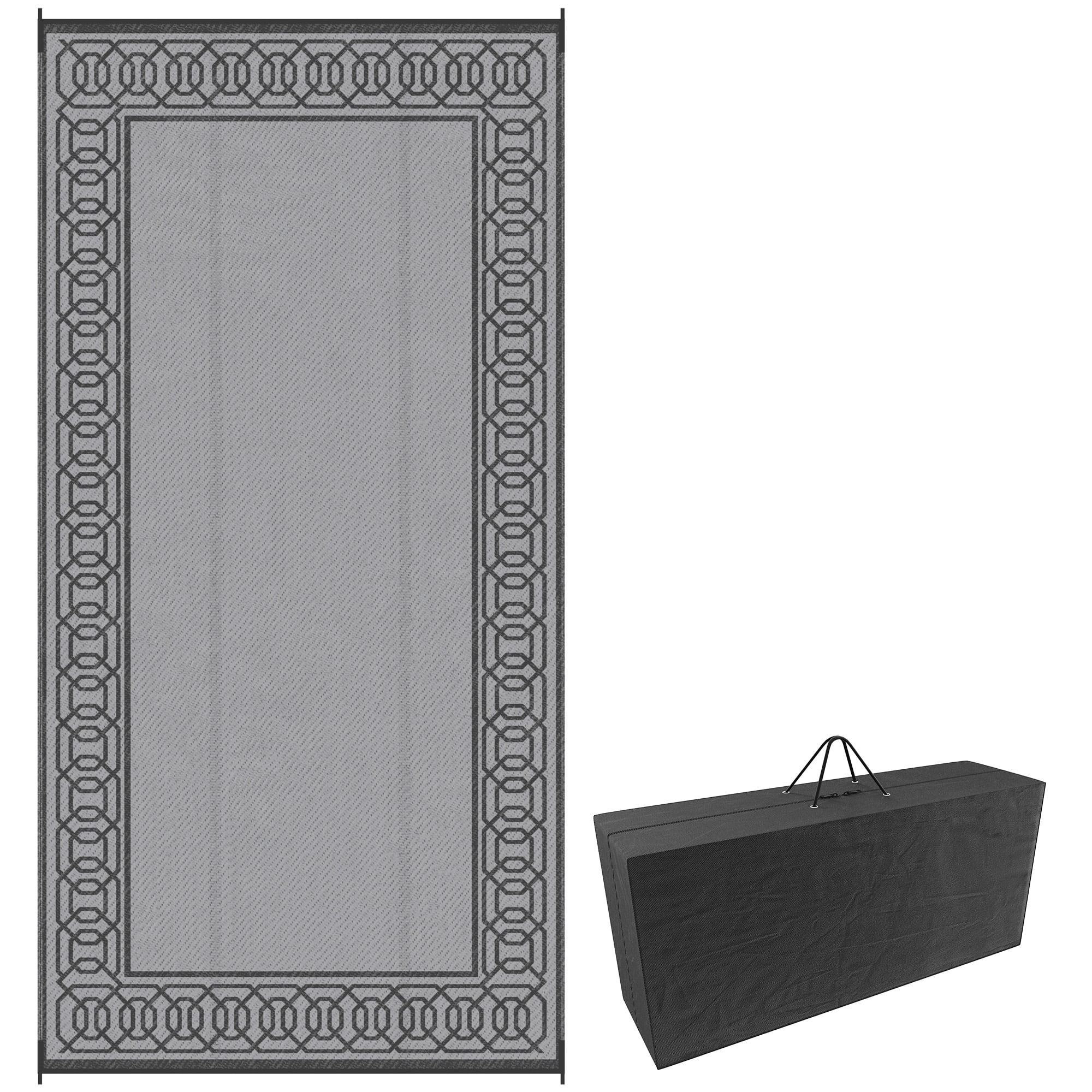 Click here for Outsunny Waterproof Outdoor Rug With Carrying Bag... prices