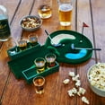 Foster & Rye Mini Golf Drinking Game Set with New Putter, Beer Shot ...