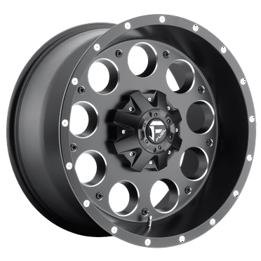 Fuel D579 Vector 16X8 6X114.3 15Et 106.1Cb Matte Black Wheel - Walmart.com
