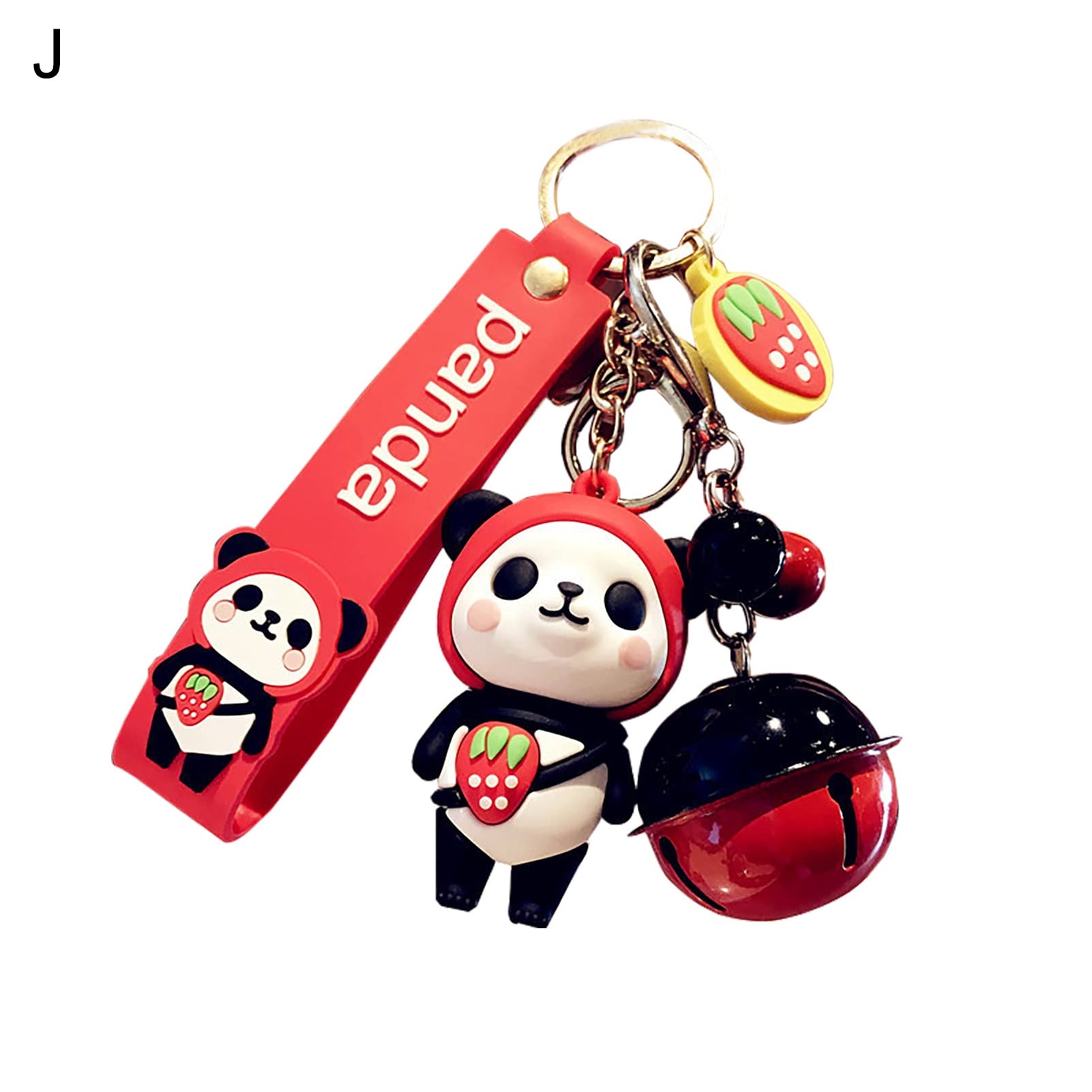 Naierhg Key Chain Metal Panda Doll Shape Key Holder for Daily - Walmart.com
