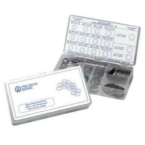 Precision Brand Slotted Shim Assortment Kits, 2 X 2 in, .001-1/8" Thick ...
