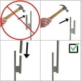GraceHome-US Small Flag Pole Kit – Flag Pole Set Includes (3) Pole ...