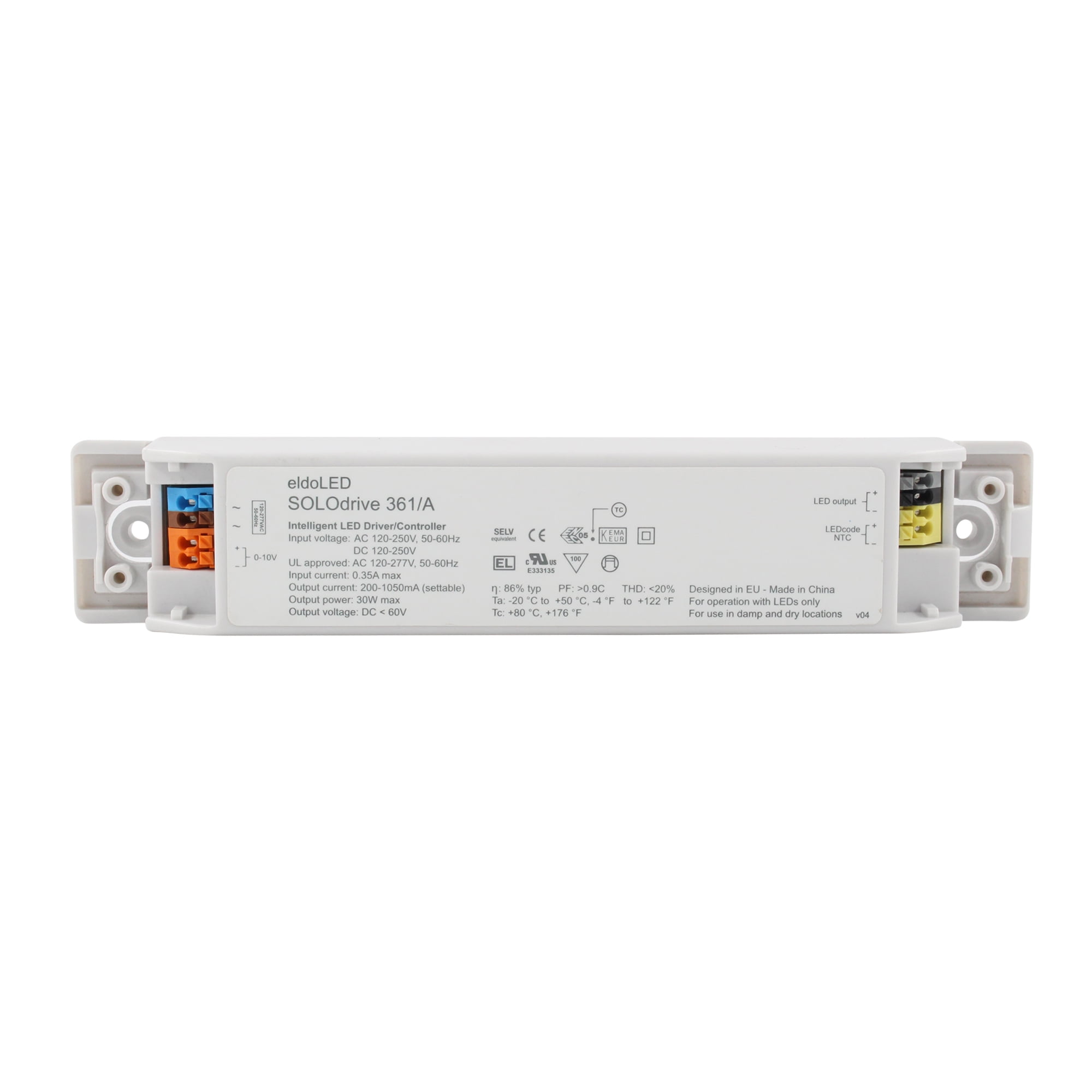 EldoLED SOLOdrive-361/A Dimmable Intelligent LED Driver/Controller, 30W 120/277V - Walmart.com