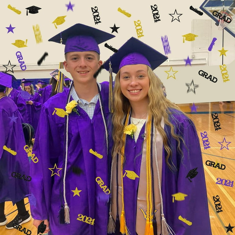 Purple And Gold Graduation Scroll Buy Graduation Gowns, Hats, Hoods,