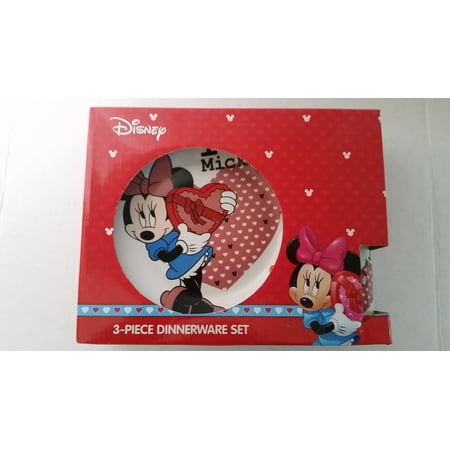 Minnie Mouse 3-Piece Dinnerware Set | Walmart Canada