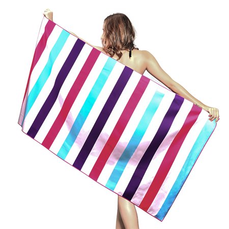 TiooDre Beautiful Pattern Beach Bath Towel Fiber Polyester Cloth ...
