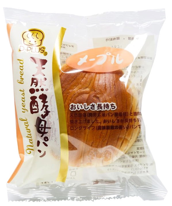 D-Plus Tennen Koubo Maple Japanese Bread 2.82oz/80g - Walmart.com
