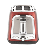 Oster® 2-Slice Toaster with Advanced Toast Technology, Candy Apple Red ...