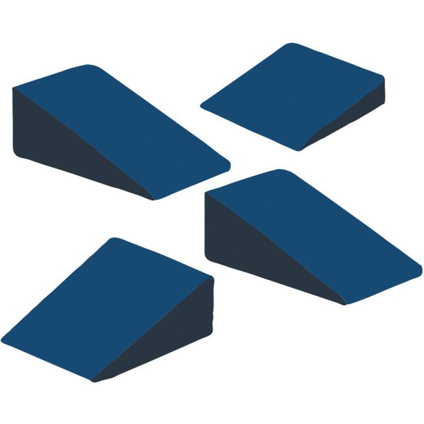 CanDo Soft Foam Wedges with Vinyl Cover, 4 count - Walmart.com