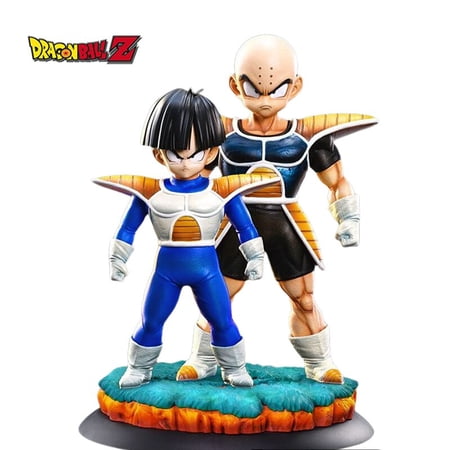 24cm Dragon Ball Z Kuririn Gohan Anime Figures DBZ Namek Warrior Statue ...