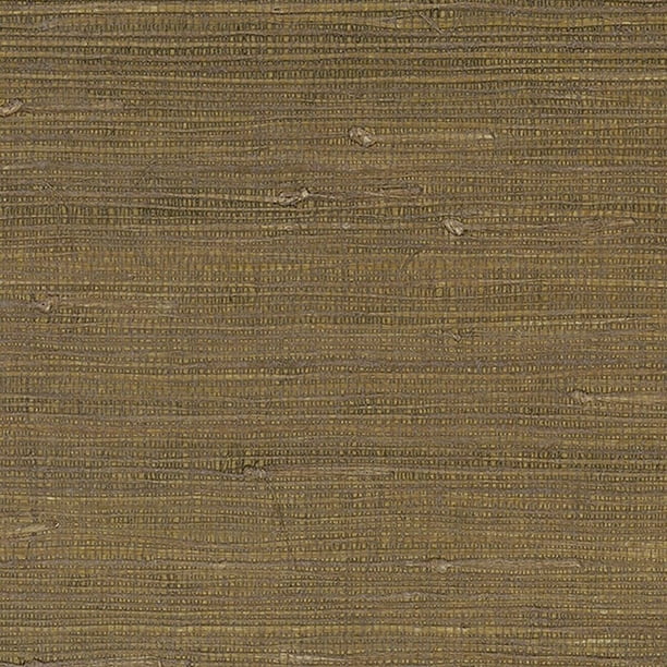 Decorator, Grasscloth Texture Wallpaper Brown Roll - Walmart.ca