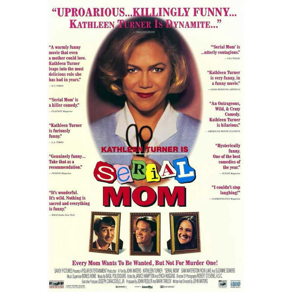 Serial Mom - movie POSTER (Style A) (27" x 40") (1994) - Walmart.com ...