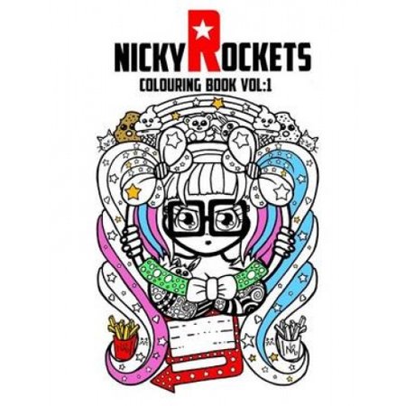 Nicky Rockets Colouring Book Vol 1 | Walmart Canada