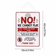 Reversible Metal Playtime Door Sign for Kids – Summer Quiet Time "Yes ...
