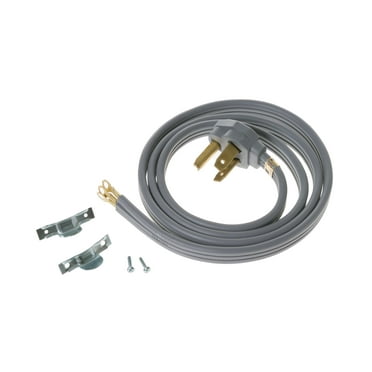 General Electric GE WX09X10004 Dryer Power Cord 6' 30 Amp 3 Wire ...