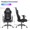 Gaming Chair Ergonomic Office Chair with Lumbar Support Headrest ...
