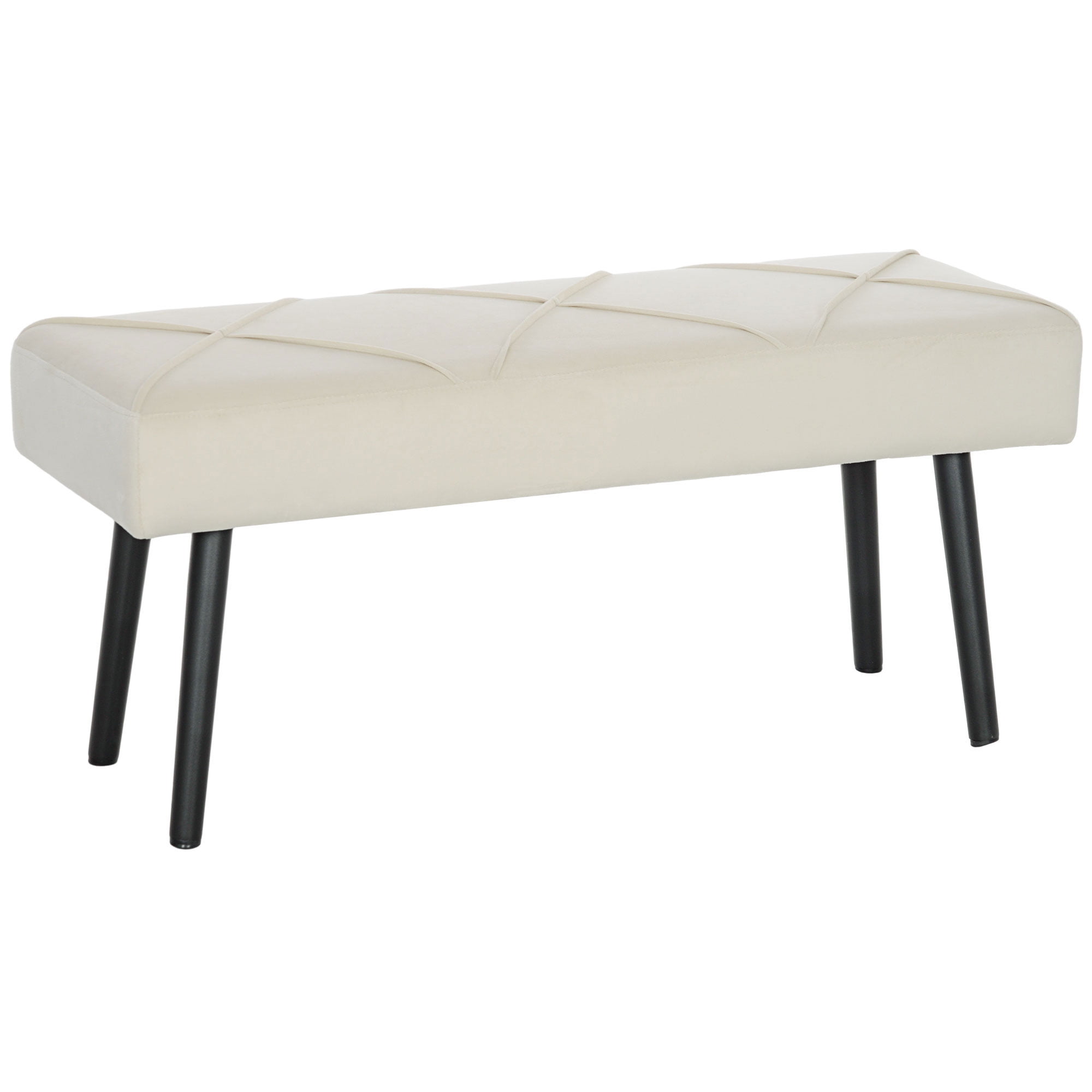 Click here for Homcom 39 End Of Bed Bench  Upholstered Entryway B... prices