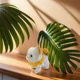 Plush Electric Cat Toy, Brown Cuddly Interactive Feline Playmates For ...
