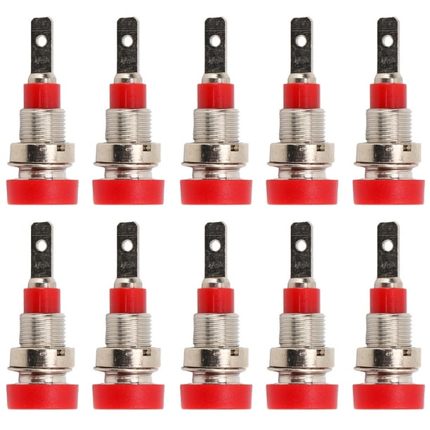 Banana Socket,10Pcs Banana Socket Brass Electrical Connection Tools ...