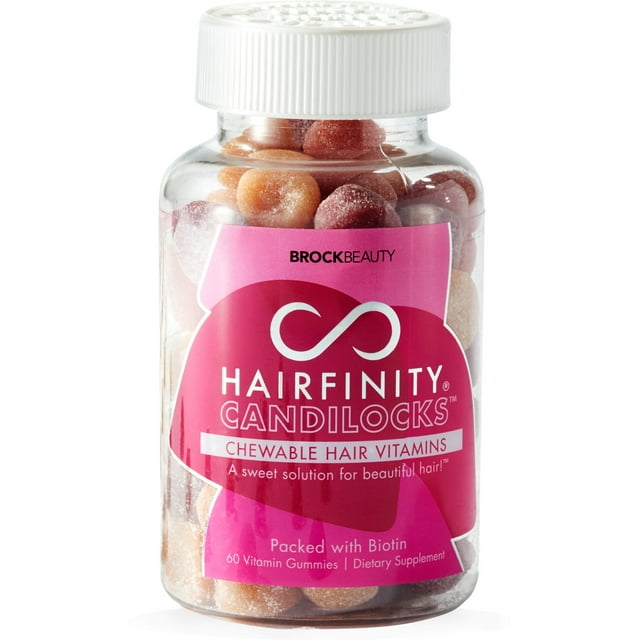 Hairfinity Candilocks, Chewable Hair Vitamins 60 Each - (Pack of 4 ...