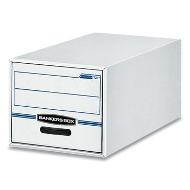 Bankers Box, FEL07243, Bankers Box R-Kive Storage Boxes, 12 / Carton ...