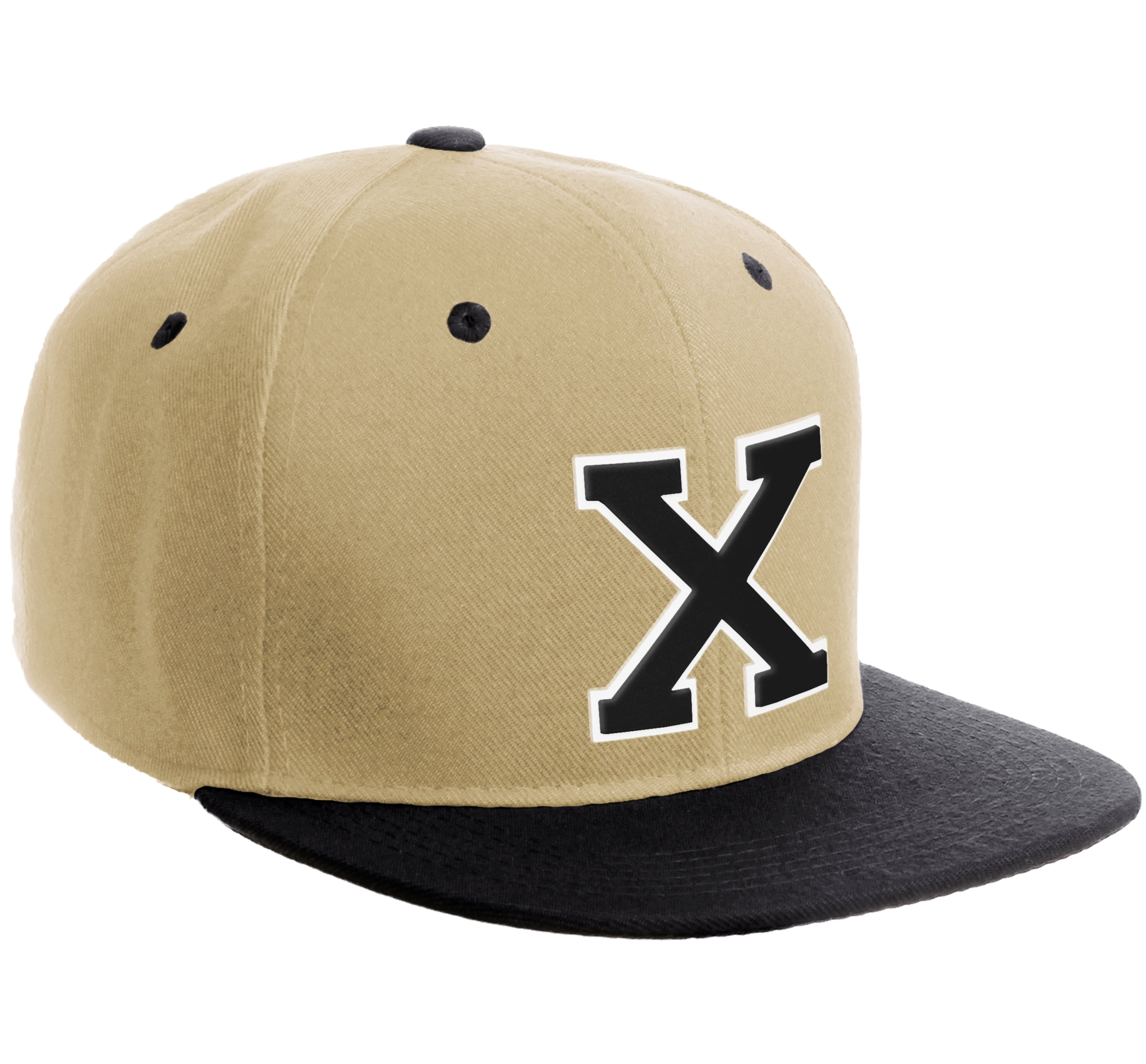 Daxton Classic Snapback Hat Custom A to Z Initial Varsity Letters ...