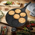 Non-Stick 7-Hole Smiley Face Pancake Tray - Easy Clean for Breakfast ...
