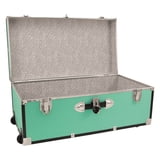 "Seward Explorer 30"" Lockable Storage Trunk with Wheels for Dorm ...