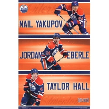 Edmonton Oilers 22'' x 34'' Retro Logo Poster - Walmart.com