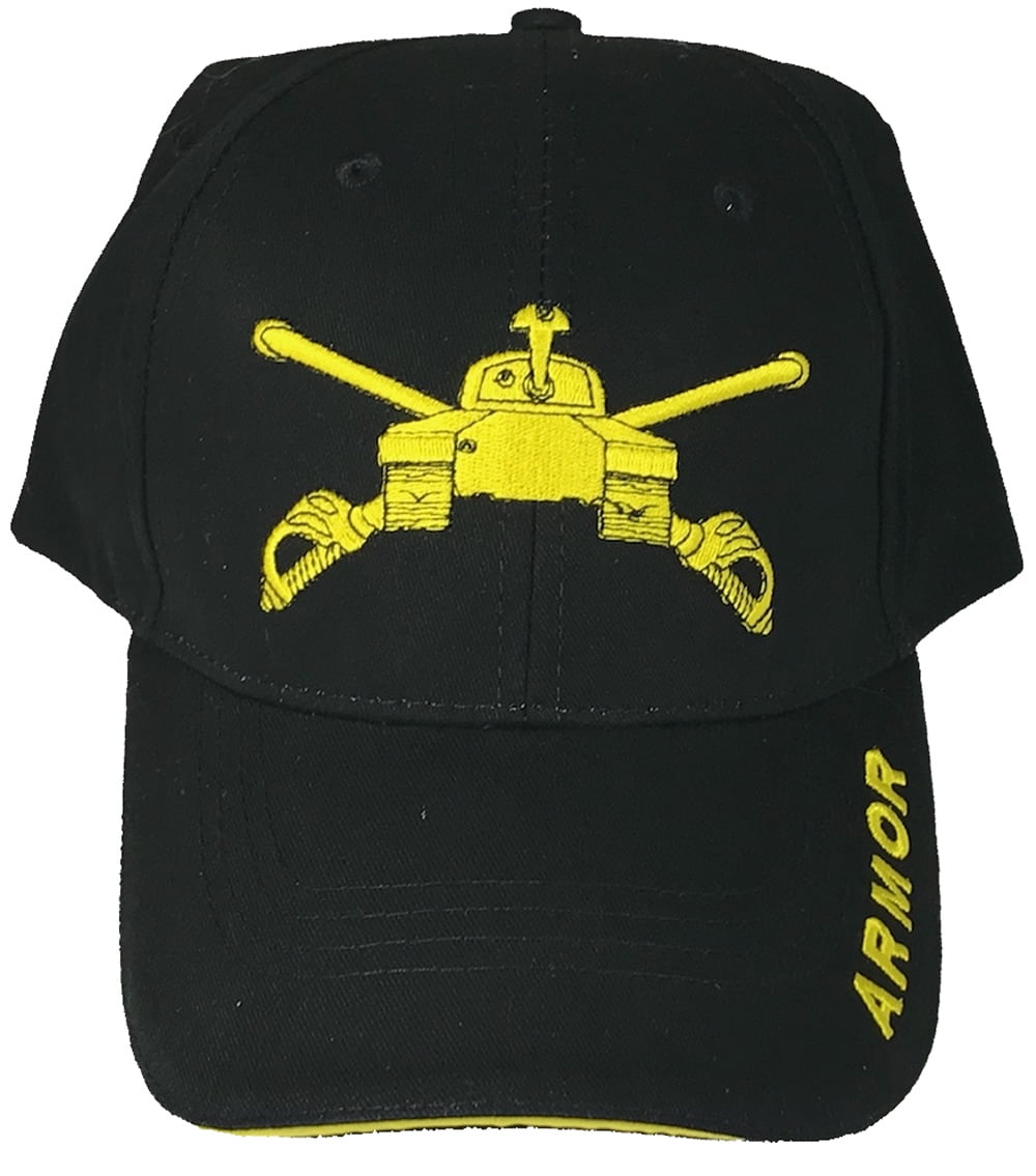 U.S. ARMY ARMOR Hat with the ARMOR INSIGNIA cap - BLACK - Veteran Owned ...