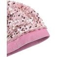 DOVACKA Sparkly Sequin Beret Hat, Vintage French Style Cap for Women ...