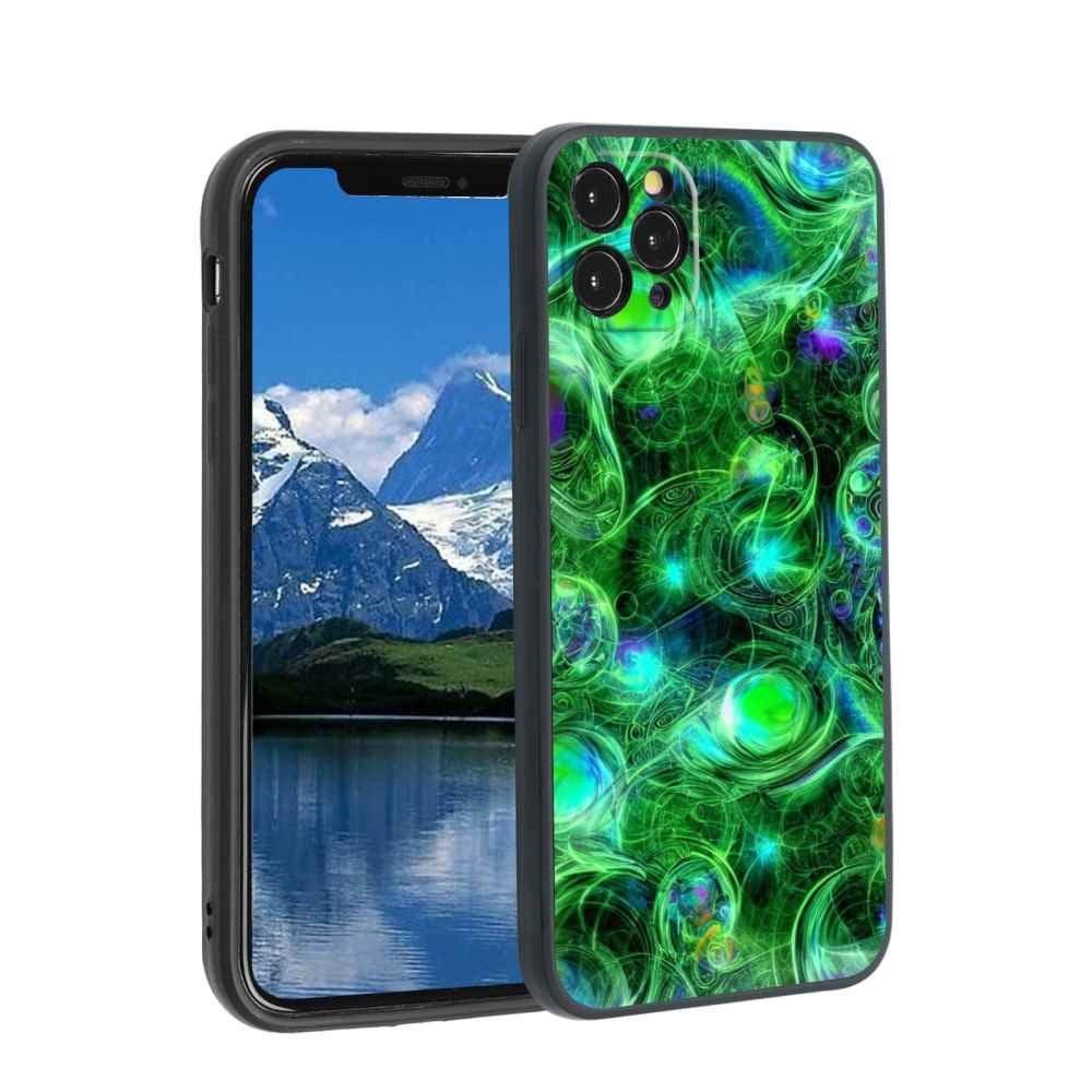 Compatible with iPhone 11 Pro Phone Case, Psychedelic-Trippy-Visuals-Colors-2 Case Silicone ...