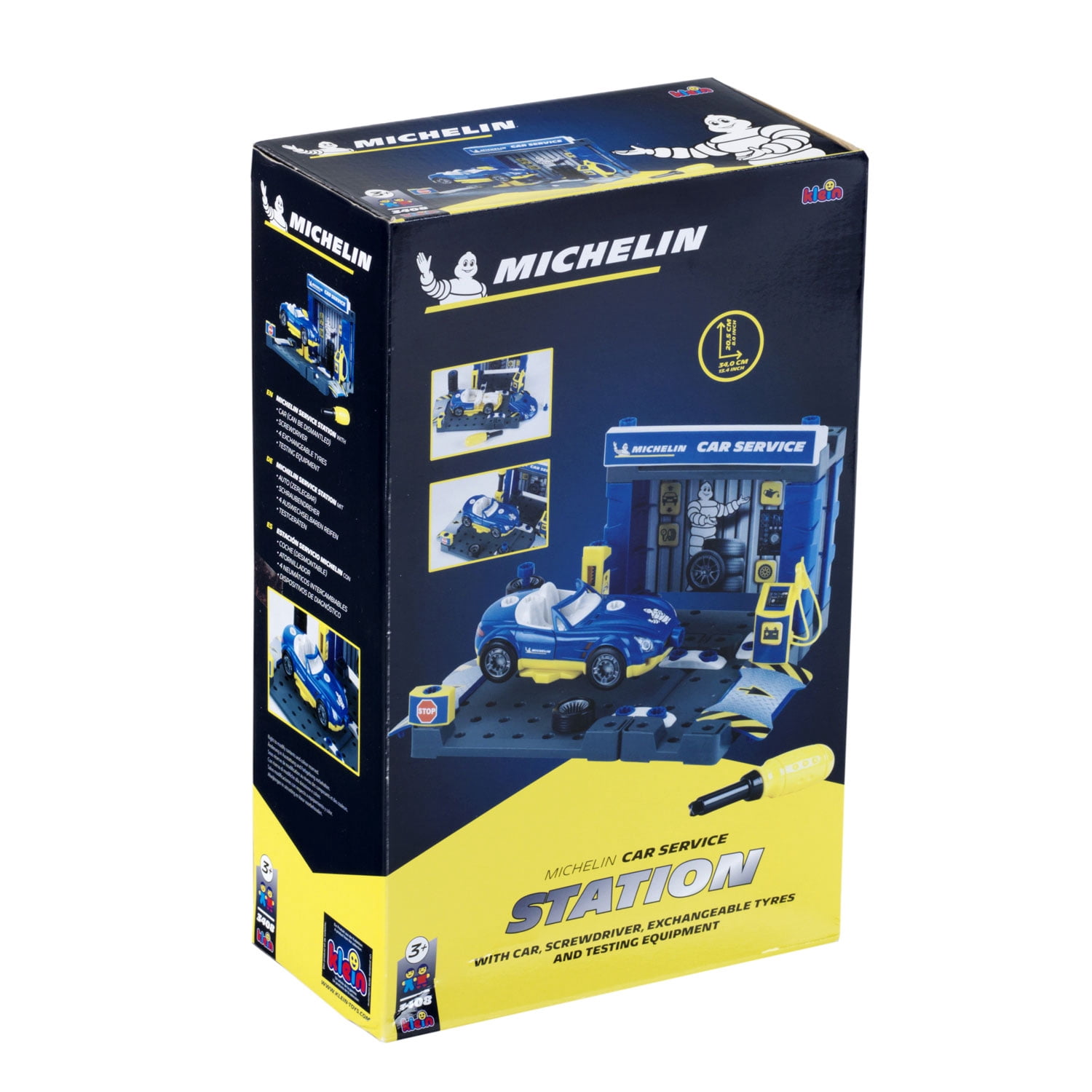 Buy Theo Klein Michelin Car Service Station Kids Toy Playset for Ages 3 ...